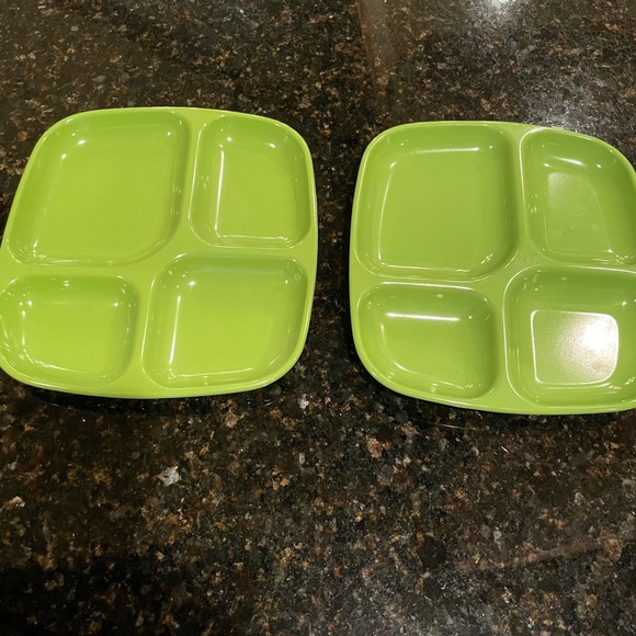 quadrille | Dining | Sold Cross Posted Quadrille 4 Compartment Lime ...